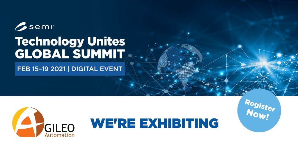 Exhibiting at Technology Unites Global Summit 2021 | Agileo Automation